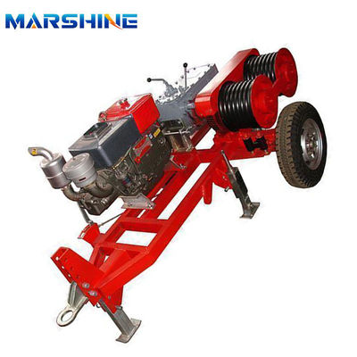 Heavy Duty Electric Wire Rope Dual-Bullwheel Capstan Winch For Cable ...