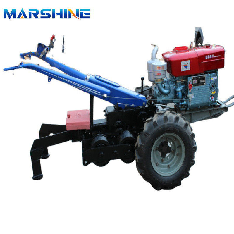 Explosion-Proof Diesel Engine Double Drum Hand Tractor Winch Walking ...