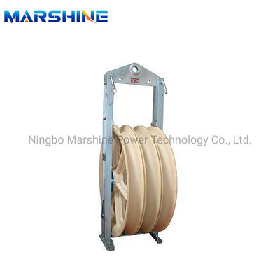 Overhead Transmission Line Cable Pulley Block Sheaves Custom