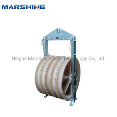 Overhead Transmission Line Cable Pulley Block Sheaves Custom