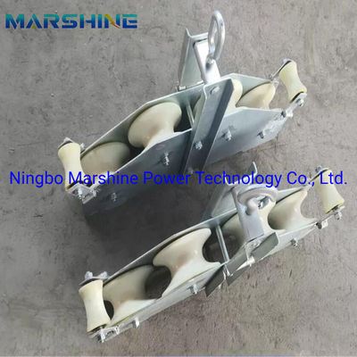 Quad Cable Pulley Blocks For Cable Pulling And Stringing Of Opgw Fiber ...
