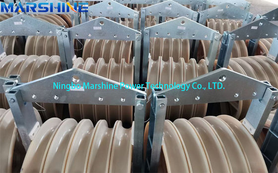 Anti-Static 4.35kg Conductor Grounding Roller Stringing Cable Pulley ...